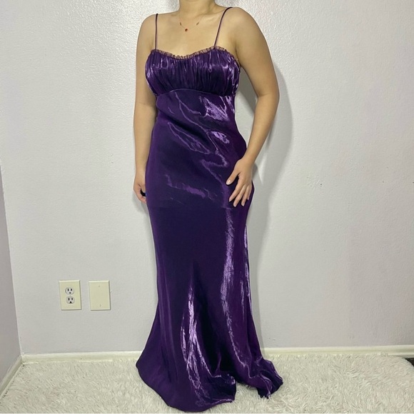 Dresses | Vintage 200s Vampire Satin Gown | Poshmark